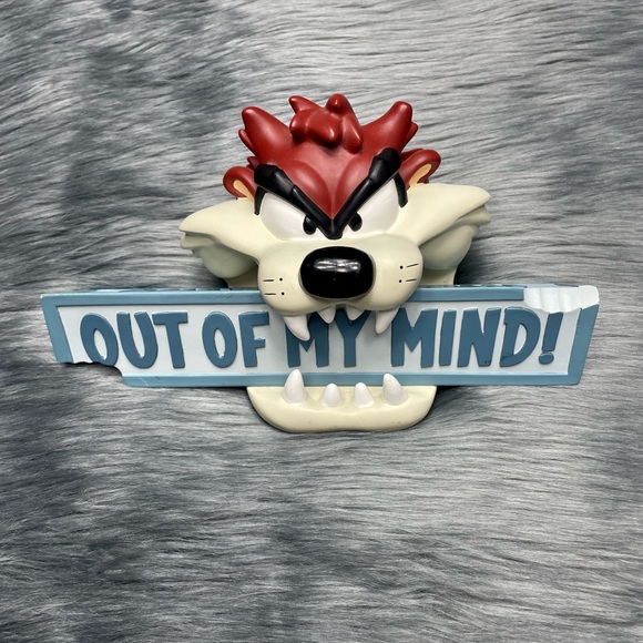 Disney | Office | Vintage Disney Taz Devil Desk Sign | Poshmark